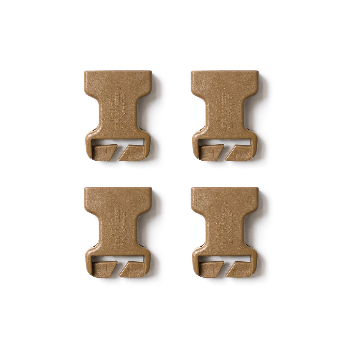 1'' Female Split-Bar Buckles (Pack of 4) – ACETAC